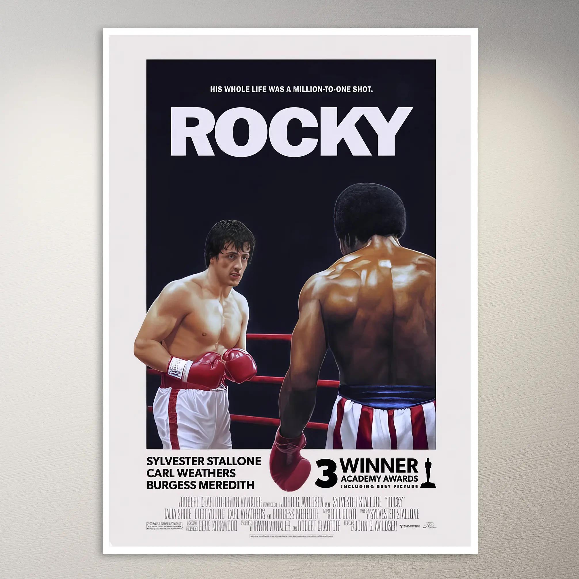 Rocky A Million-To-One Shot Poster