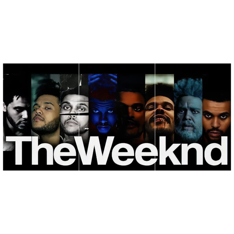 The Weeknd Portraits Split Poster (Set of 3)